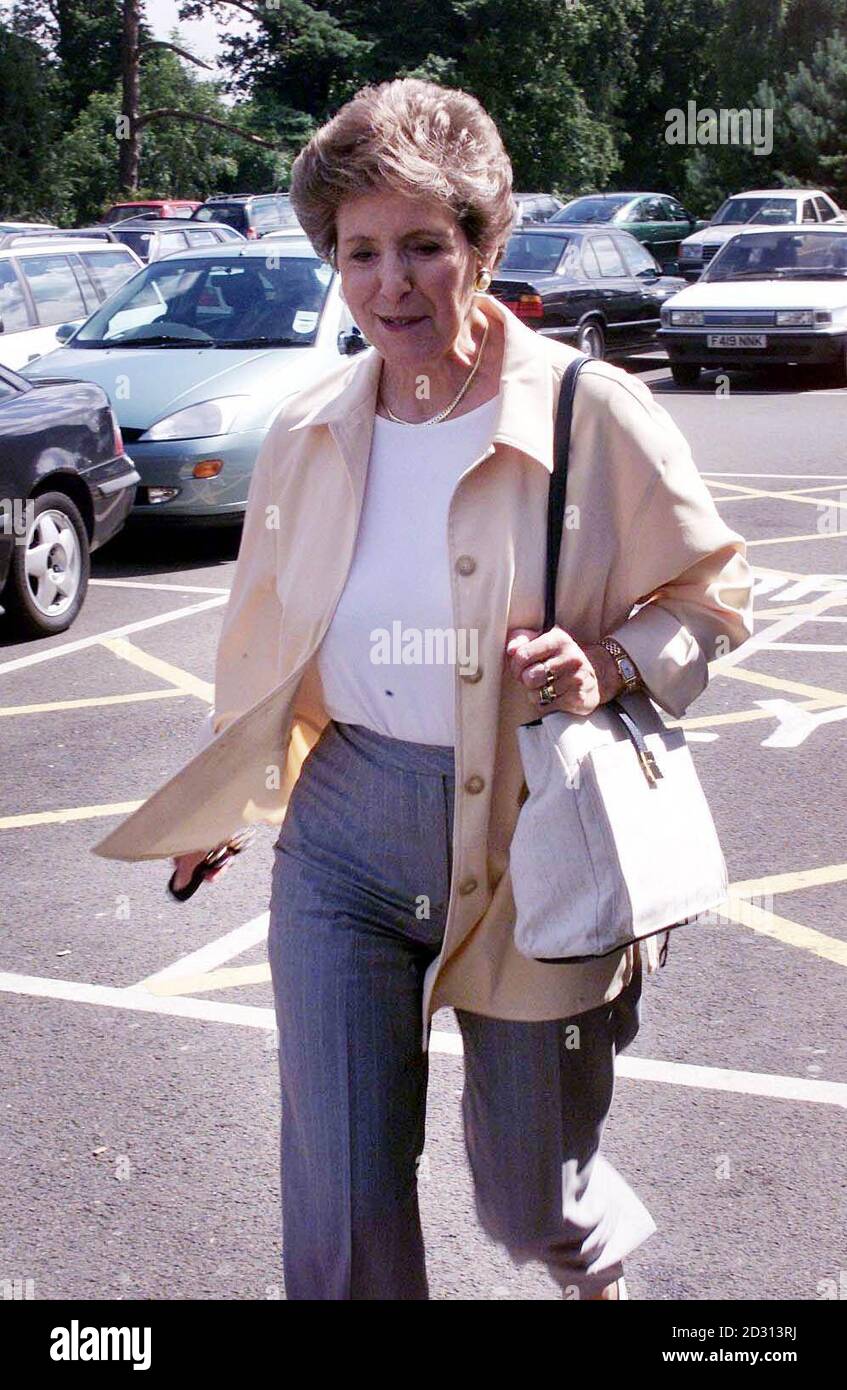 Dame Norma Major, wife of former Prime Minister John Major arrives at ...