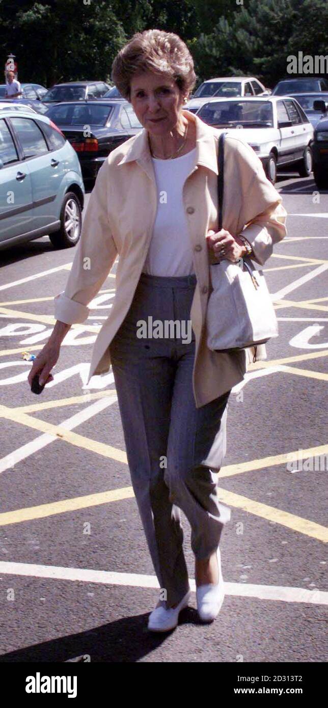 Dame Norma Major, wife of former Prime Minister John Major arrives at ...