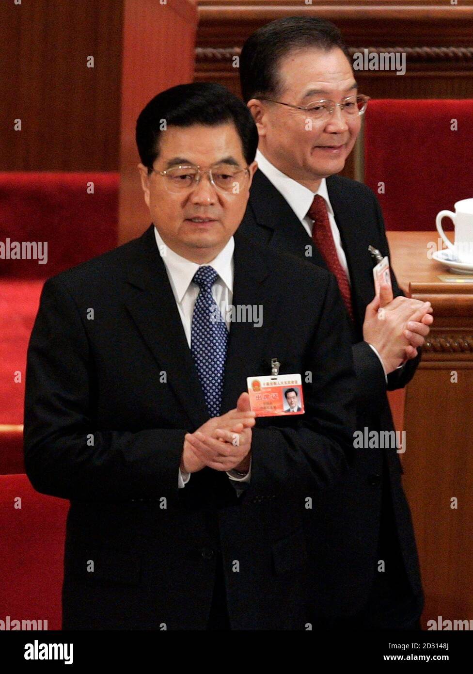 Hu jintao wen jiabao hi-res stock photography and images - Alamy