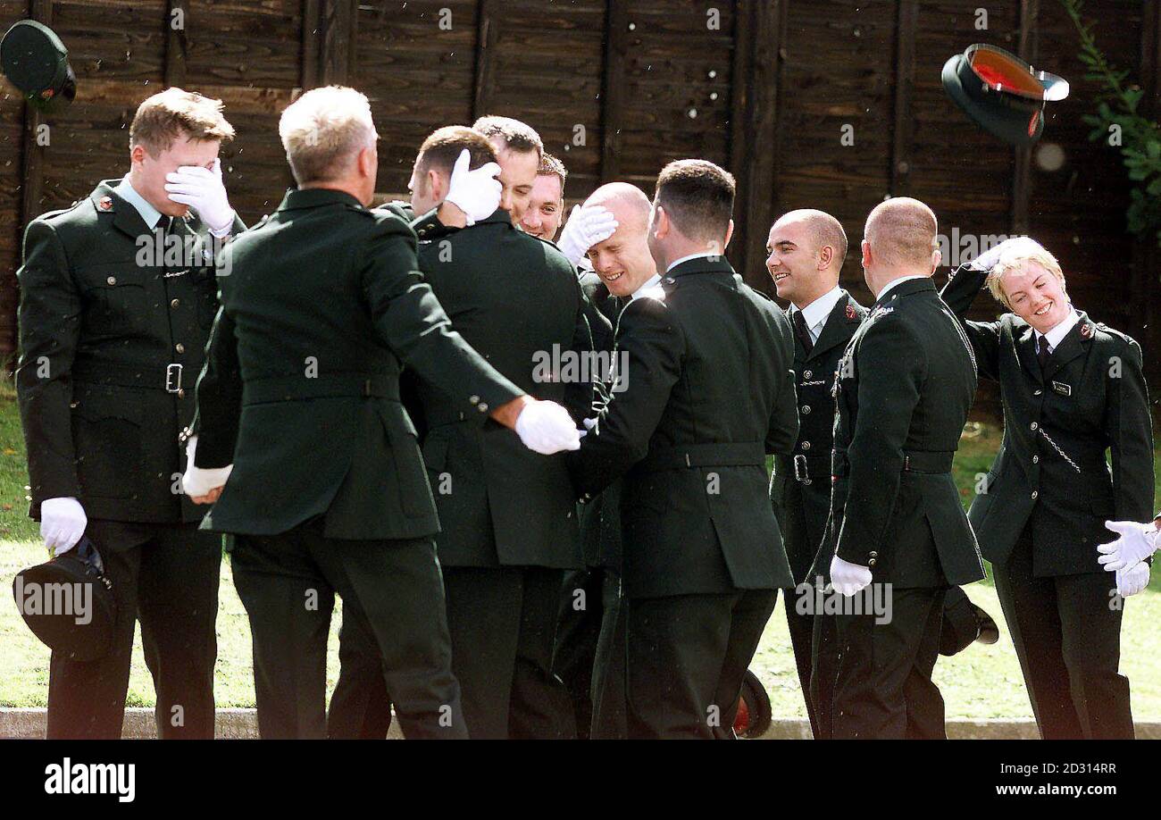 The final squad of Royal Ulster Constabulary recruits pass out at ...