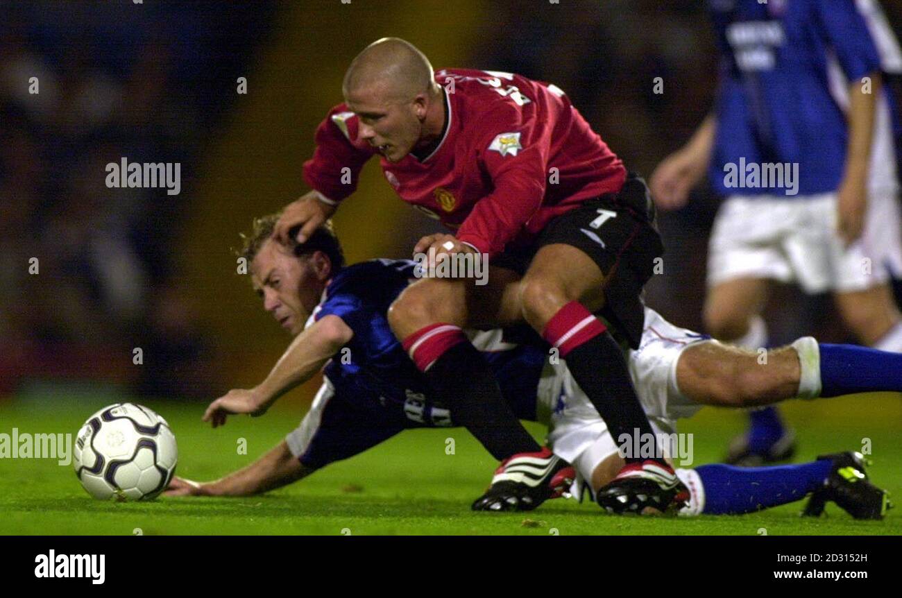 Football action jamie clapham hi-res stock photography and images - Alamy
