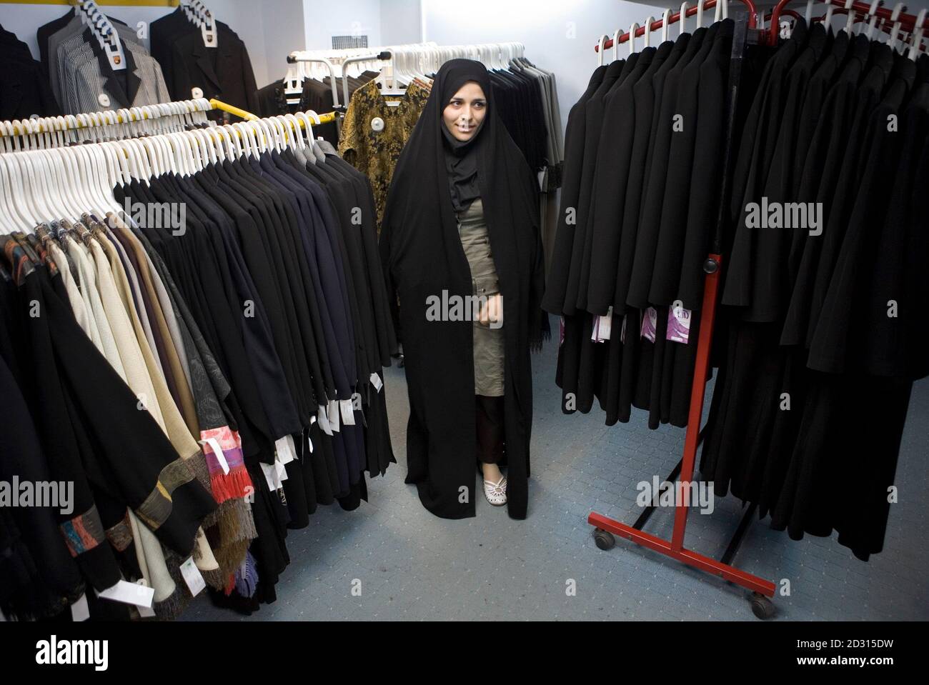 Shopkeeper poses hi-res stock photography and images - Alamy