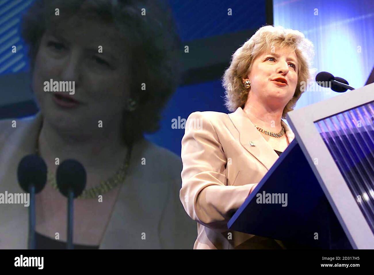 Shadow Leader of the House of Commons Angela Browning speaking during ...