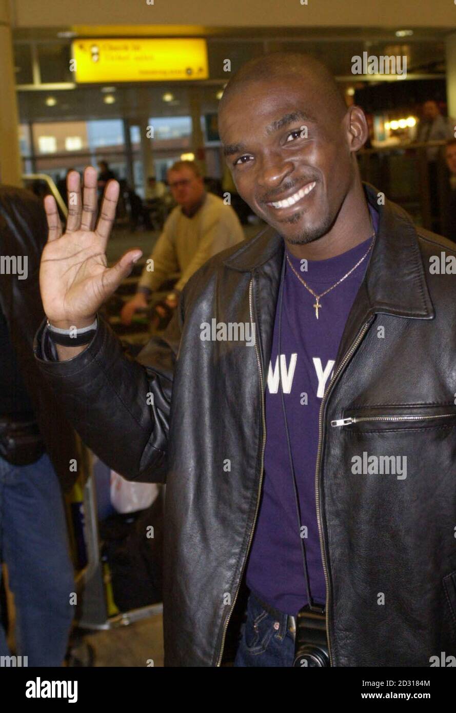 Olympic swimmer eric the eel moussambani hi-res stock photography and ...