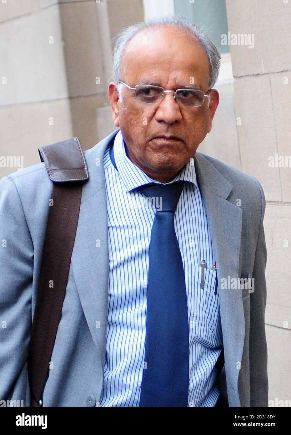 Dr Sharad Pandit leaving Birmingham Coroner's Court, after he attended ...