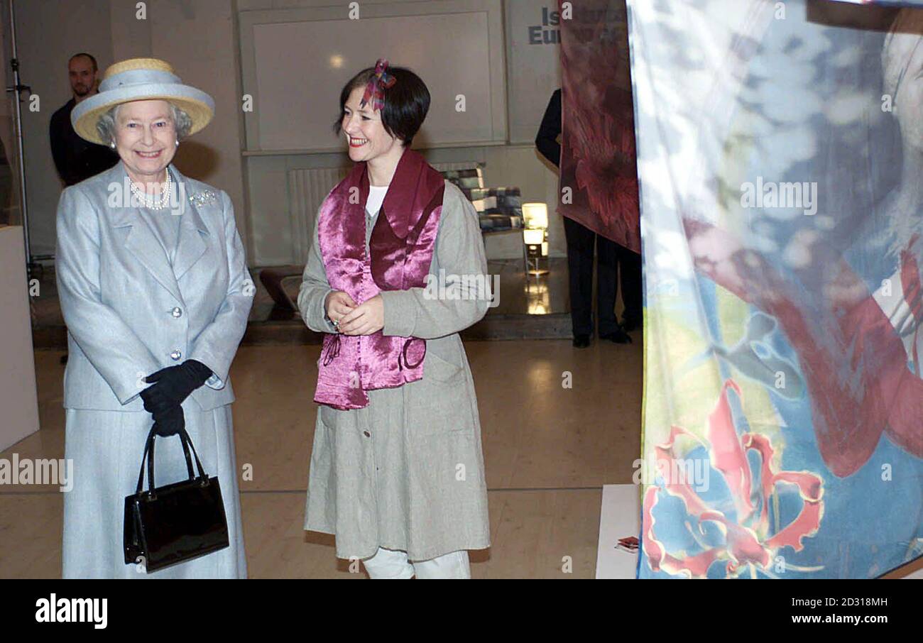 Queen visiting milans european institute design on last day hi-res ...