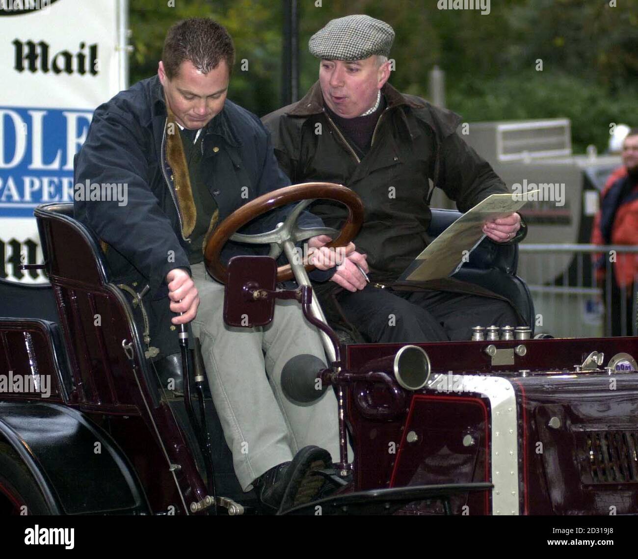 The Queen's head chauffeur, Joe Last (right) and deputy head Chauffeur ...