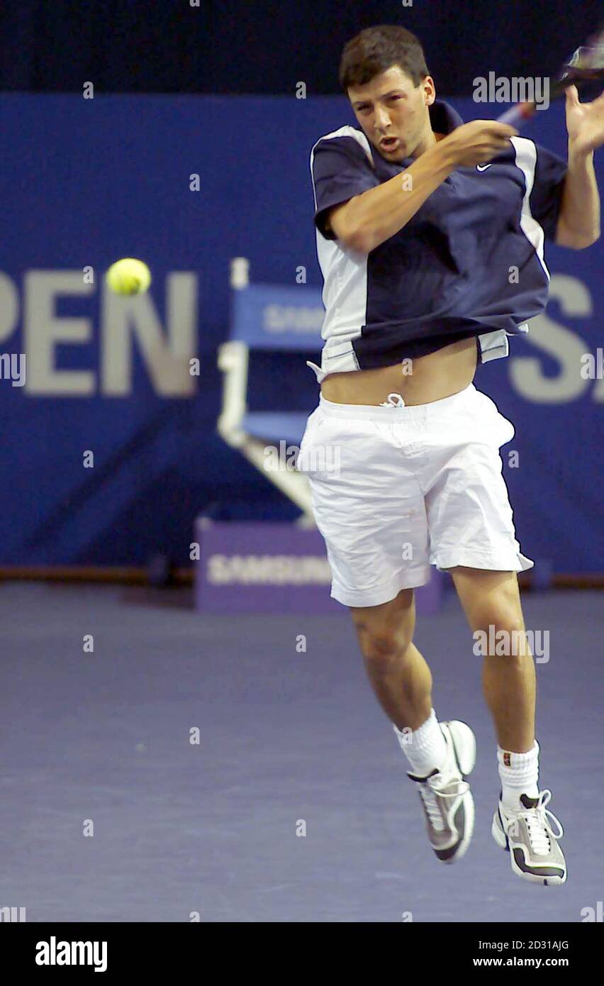 American tennis player Paul Goldstein, who knocked out Greg Rusedski in ...