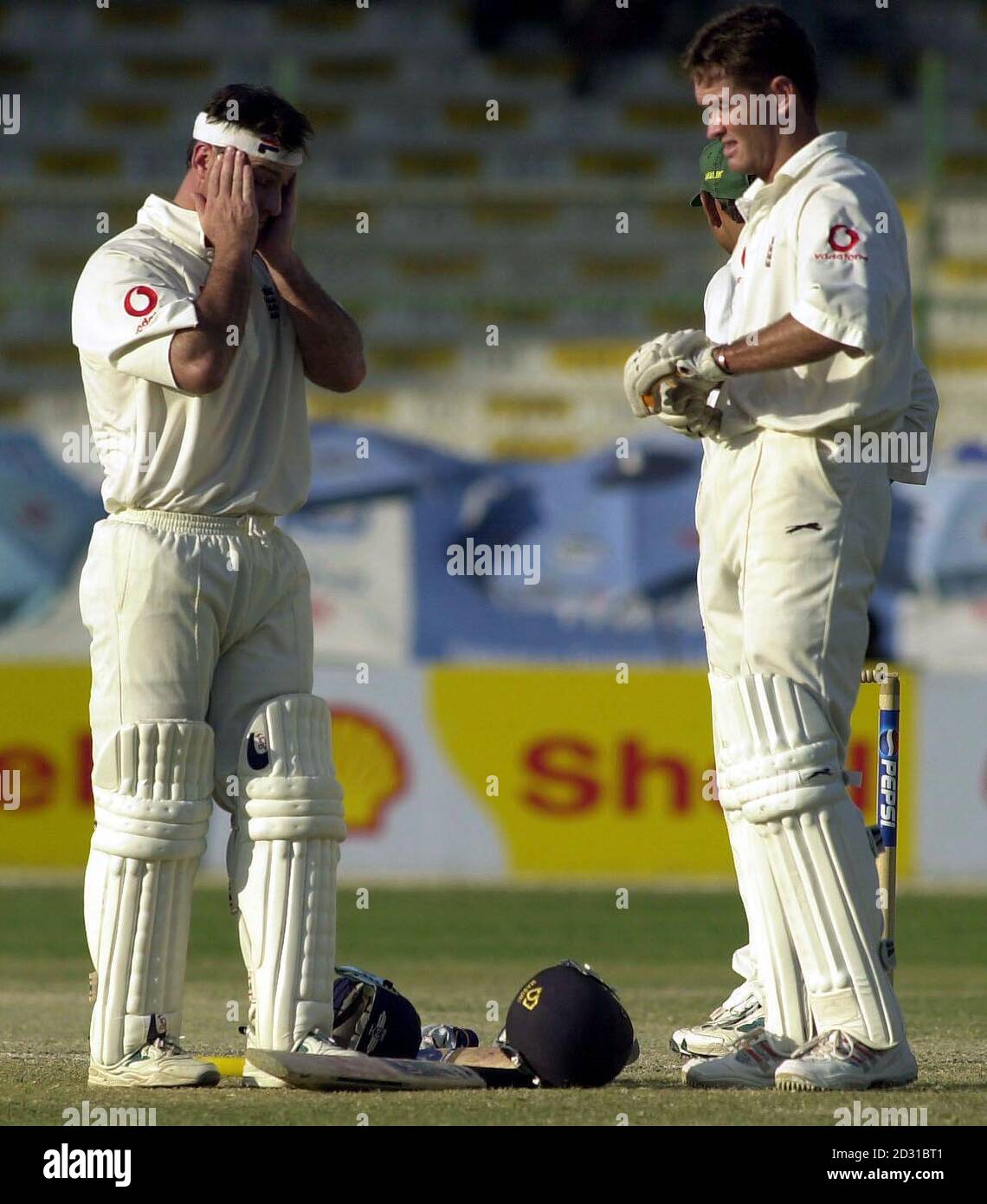 Final test match against pakistan national stadium hi-res stock ...