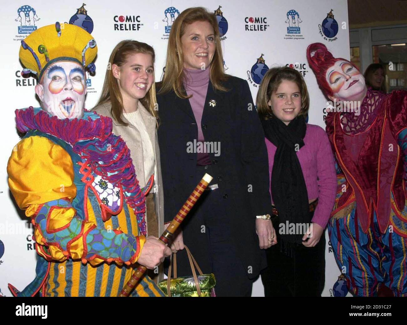 Duchess of york sarah ferguson family hi-res stock photography and ...