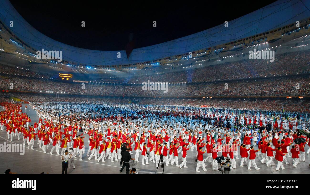 2008 olympic opening ceremony hi-res stock photography and images - Alamy
