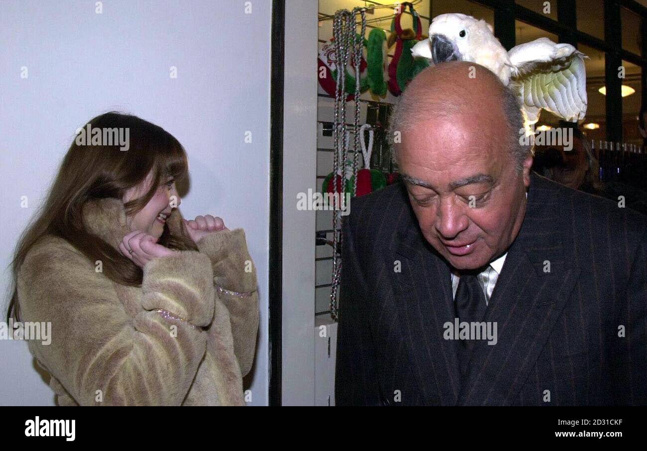 Welsh singer Charlotte Church shys away from Harrods chairman Mohamed ...