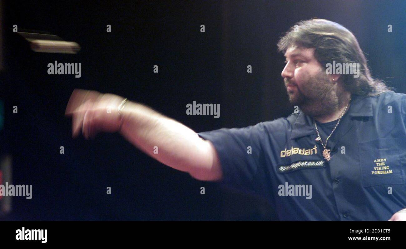 Englands no 3 Seed Andy Fordham on his way to the 2nd round in the ...