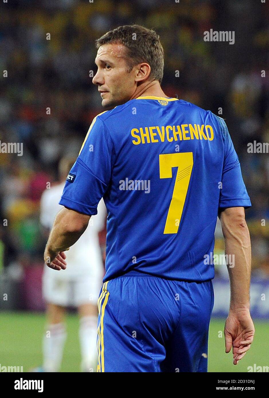 Ukraine's Andrei Shevchenko during the group D match between England ...
