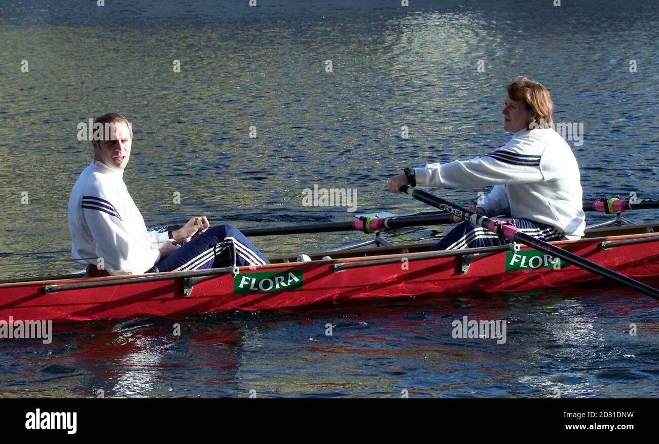 Olympic champion sir steven redgrave with his wife ann hi-res stock ...