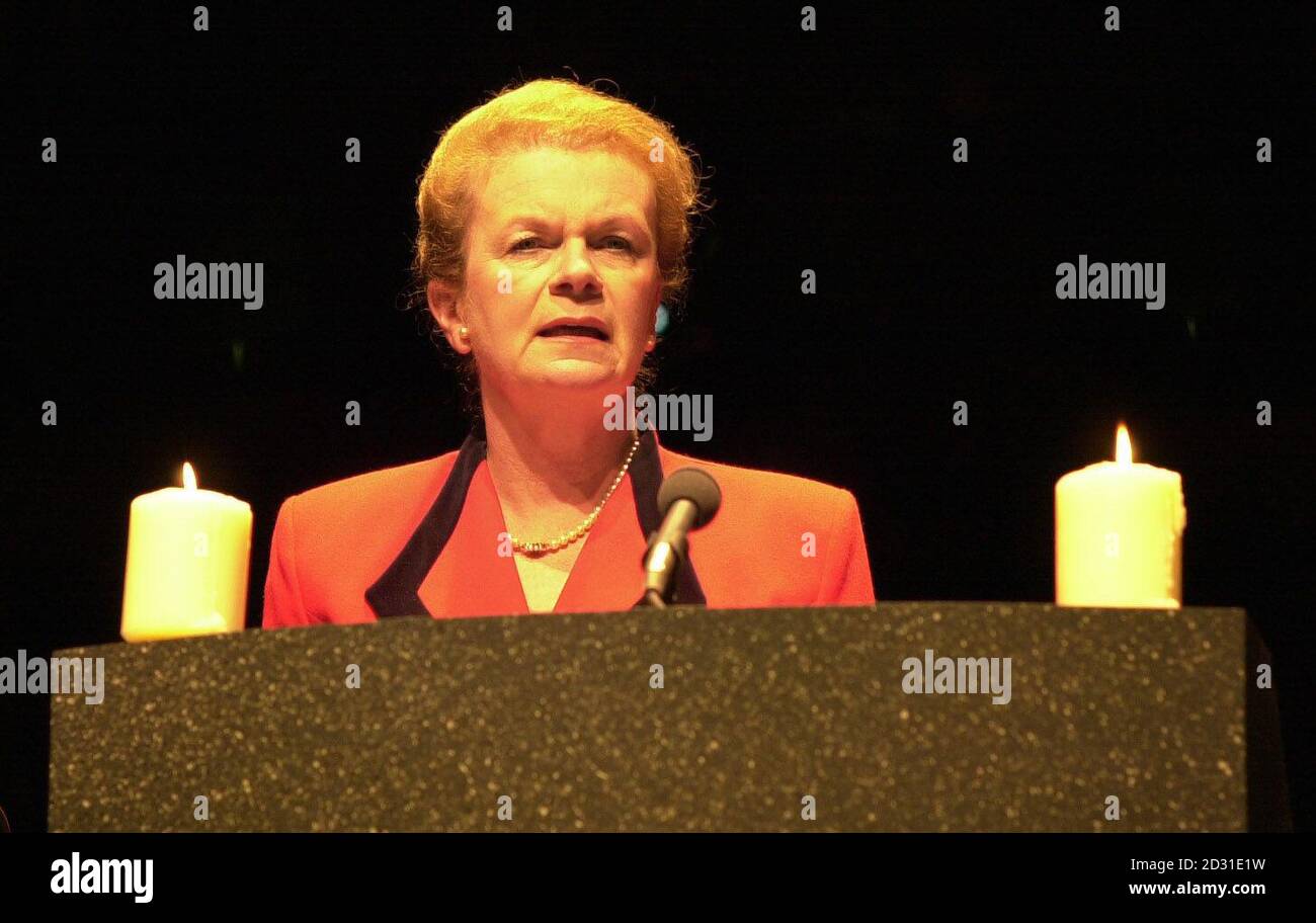 New Scottish Secretary Helen Liddell at the Holocaust Memorial Day ...