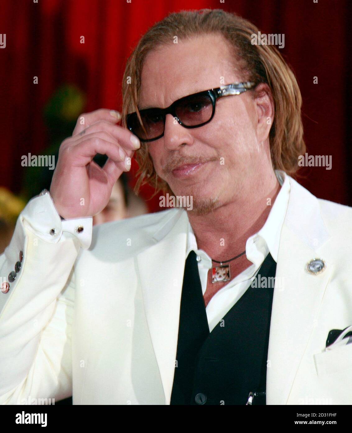 Mickey rourke wrestler hi-res stock photography and images - Alamy