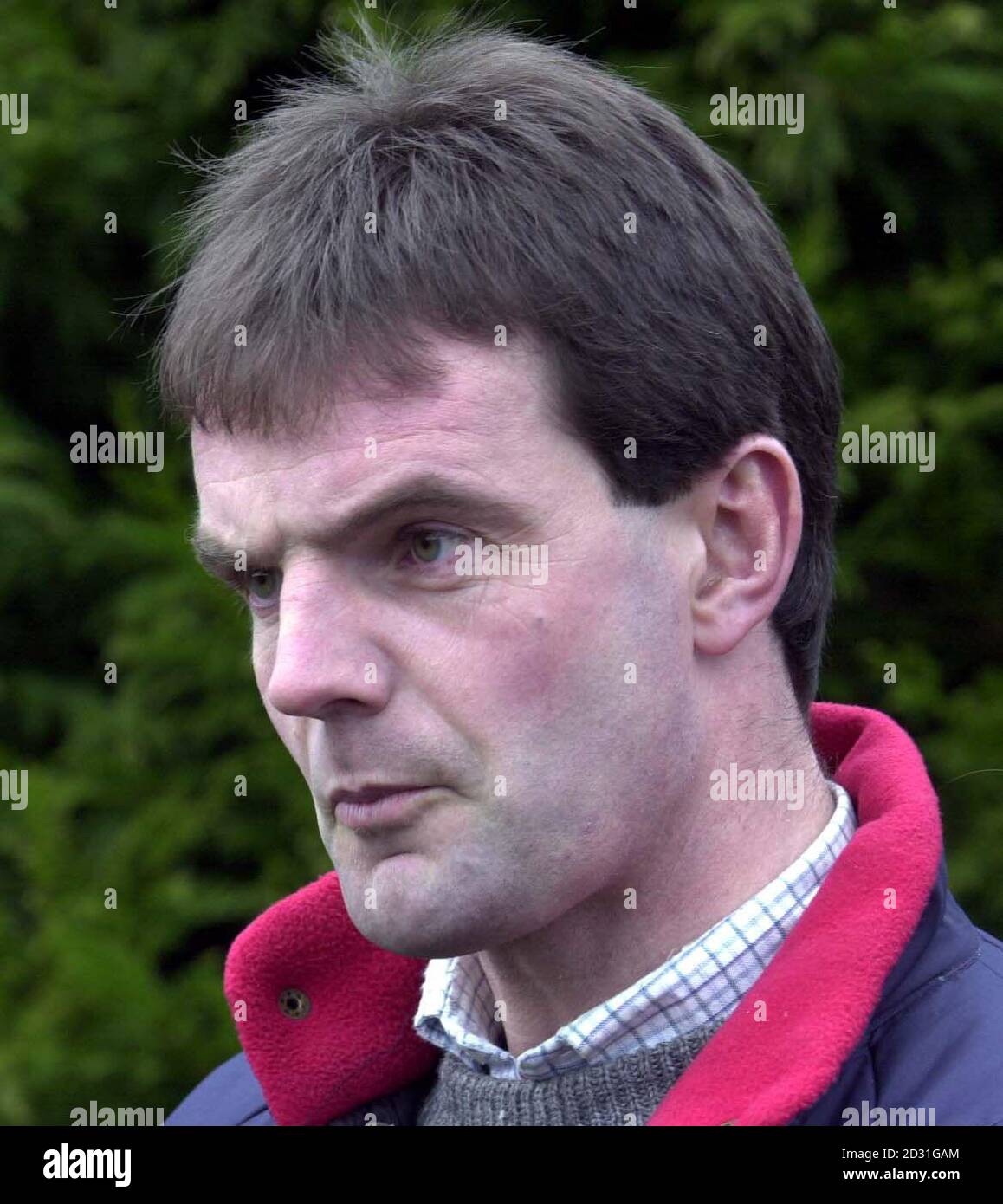 David Kivell reads a statement on behalf of the farmer of Burdon Farm ...