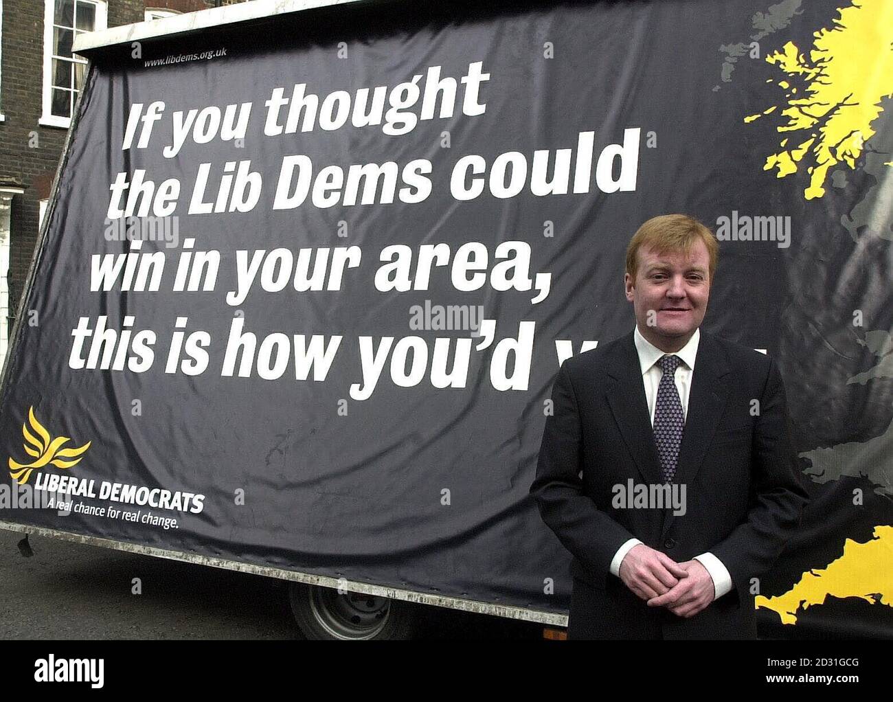 Election slogan hi-res stock photography and images - Alamy