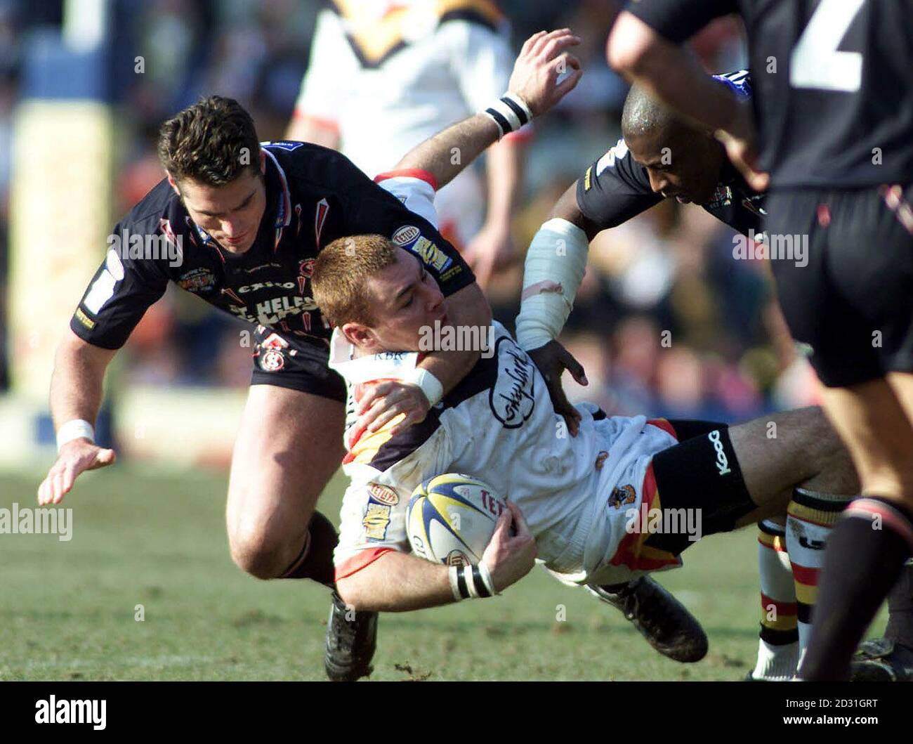 Bradford bulls michael withers in action hi-res stock photography and ...