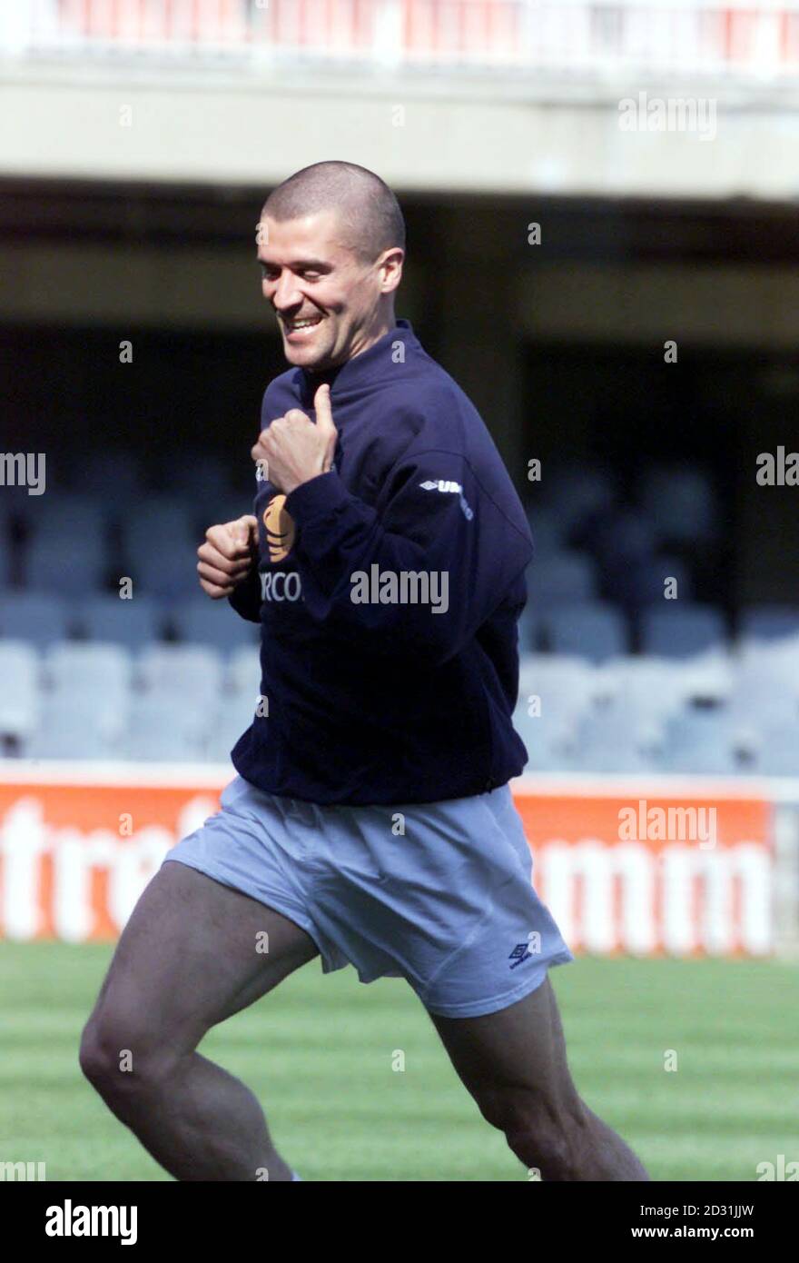 Republic irelands captain roy keane hi-res stock photography and images ...