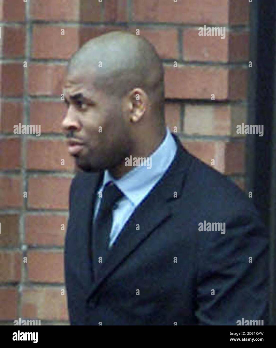 Leeds uniteds michael duberry leaving hull crown court hi-res stock ...