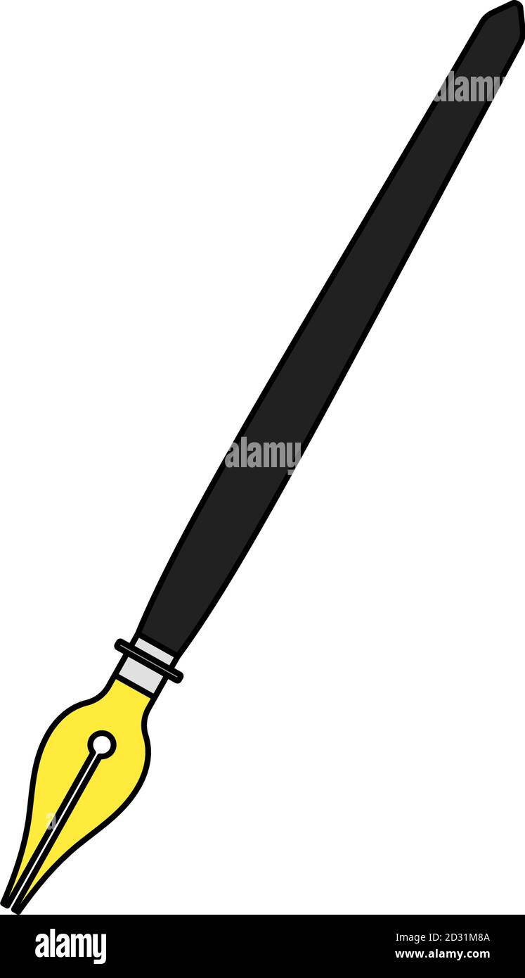 Fountain Pen Outline