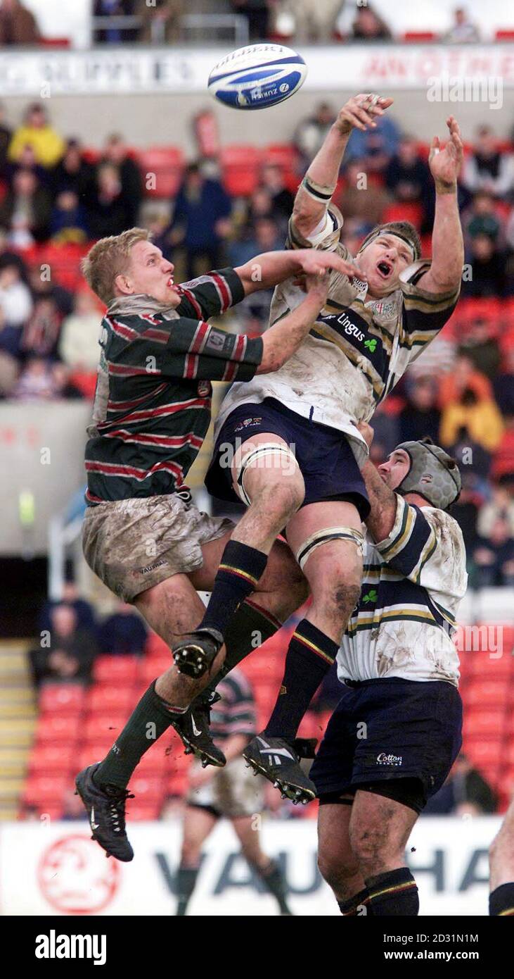 Zurich championship quarter final game welford road hi-res stock ...