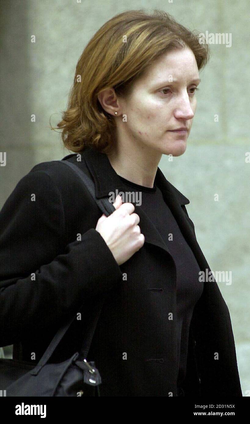 Former aide of the Duchess of York, Jane Andrews, leaves the Old Bailey ...