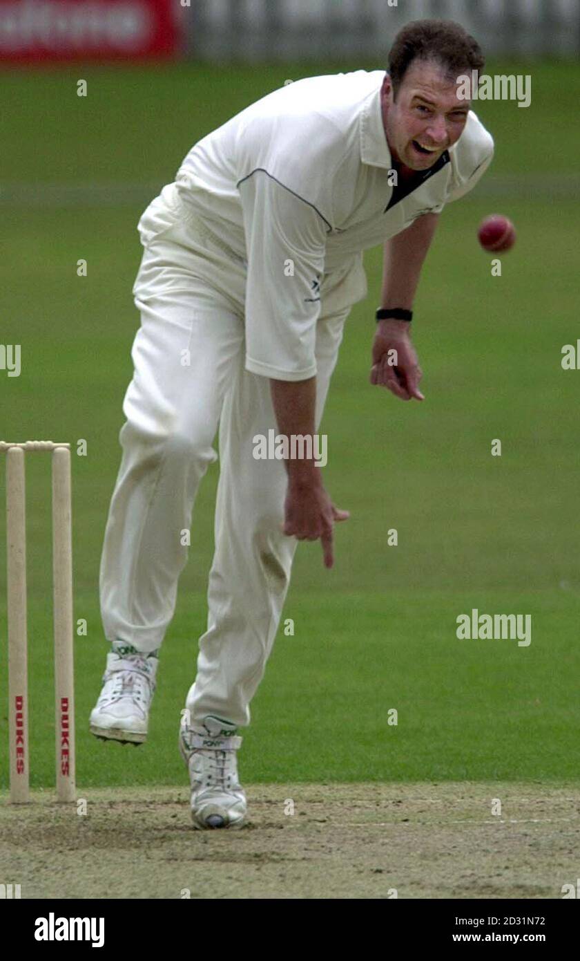 Middlesex captain Angus Fraser in action against Surrey during the ...