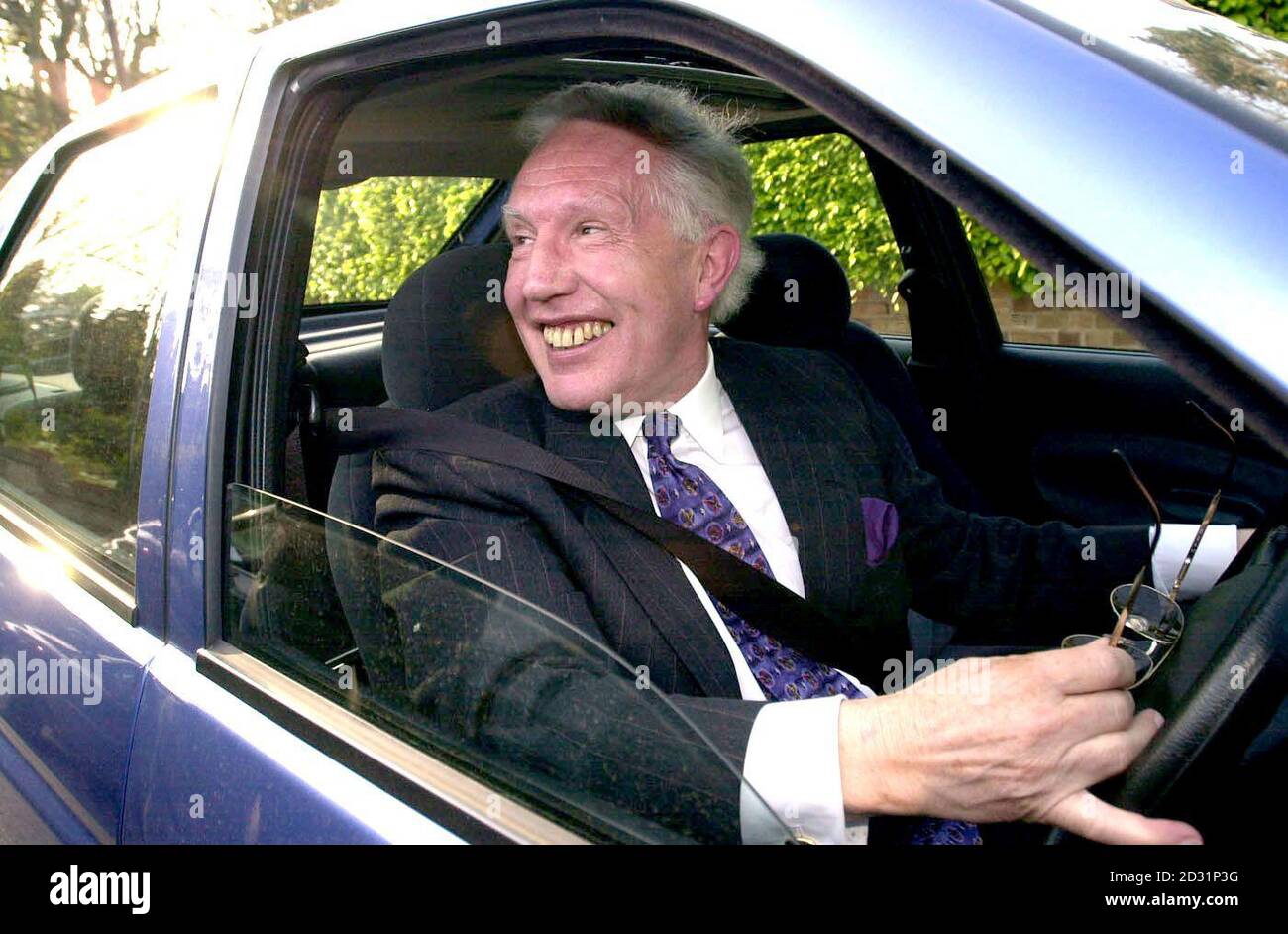 Judge John Hopkin outside his home. Judge Hopkin was attacked by a man ...