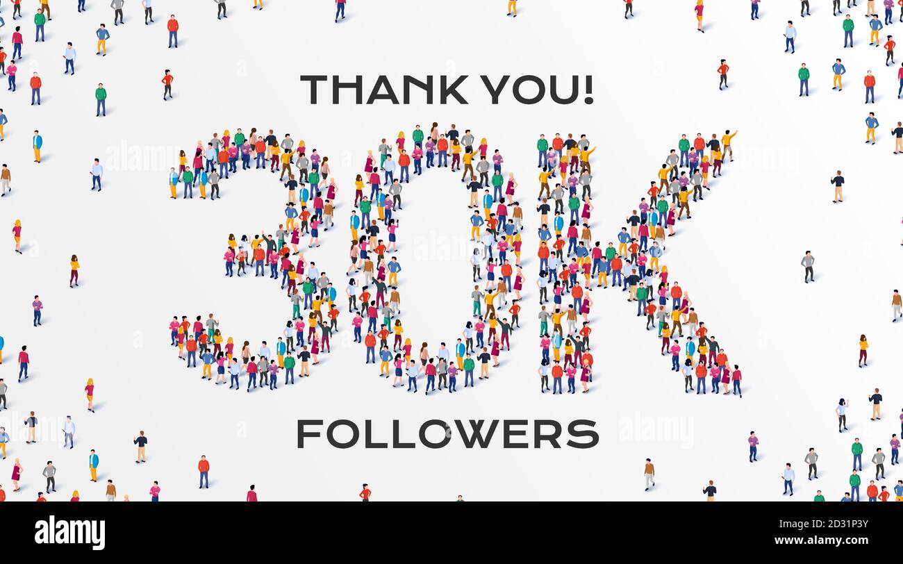 30000 followers hi-res stock photography and images - Alamy