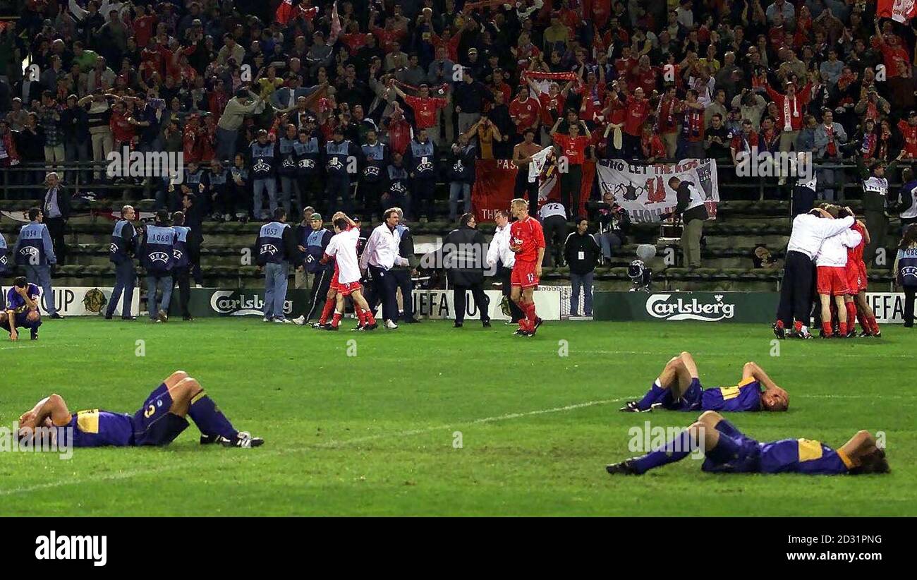 Uefa cup final westfalen stadium hi-res stock photography and images ...