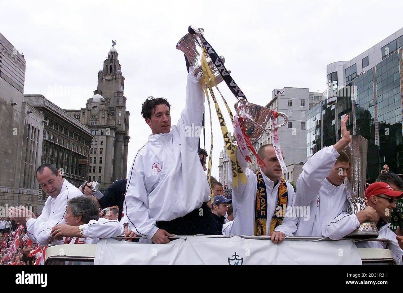 Liverpool trophies hi-res stock photography and images - Alamy