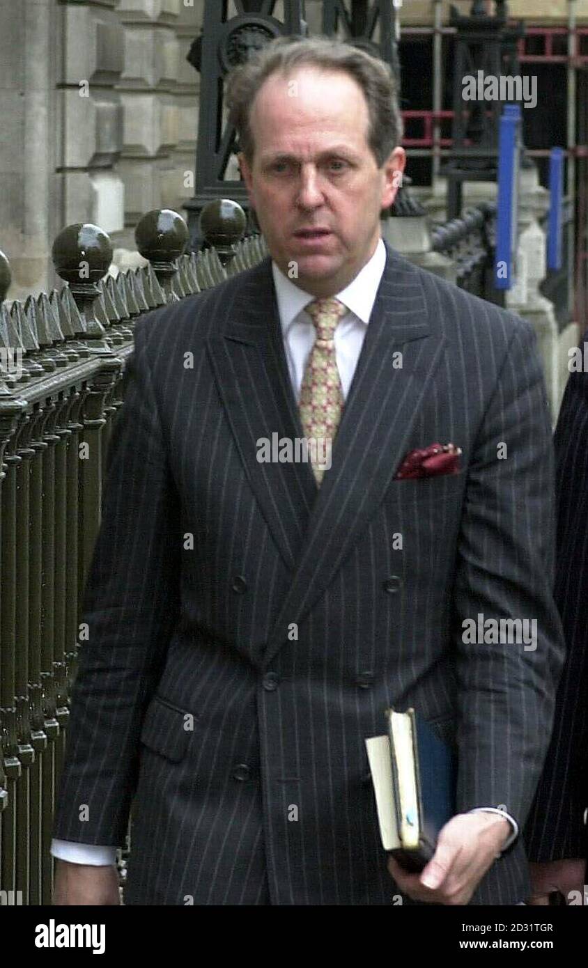 Royal butler Harold Brown arriving at Bow Street Magistrates Court ...