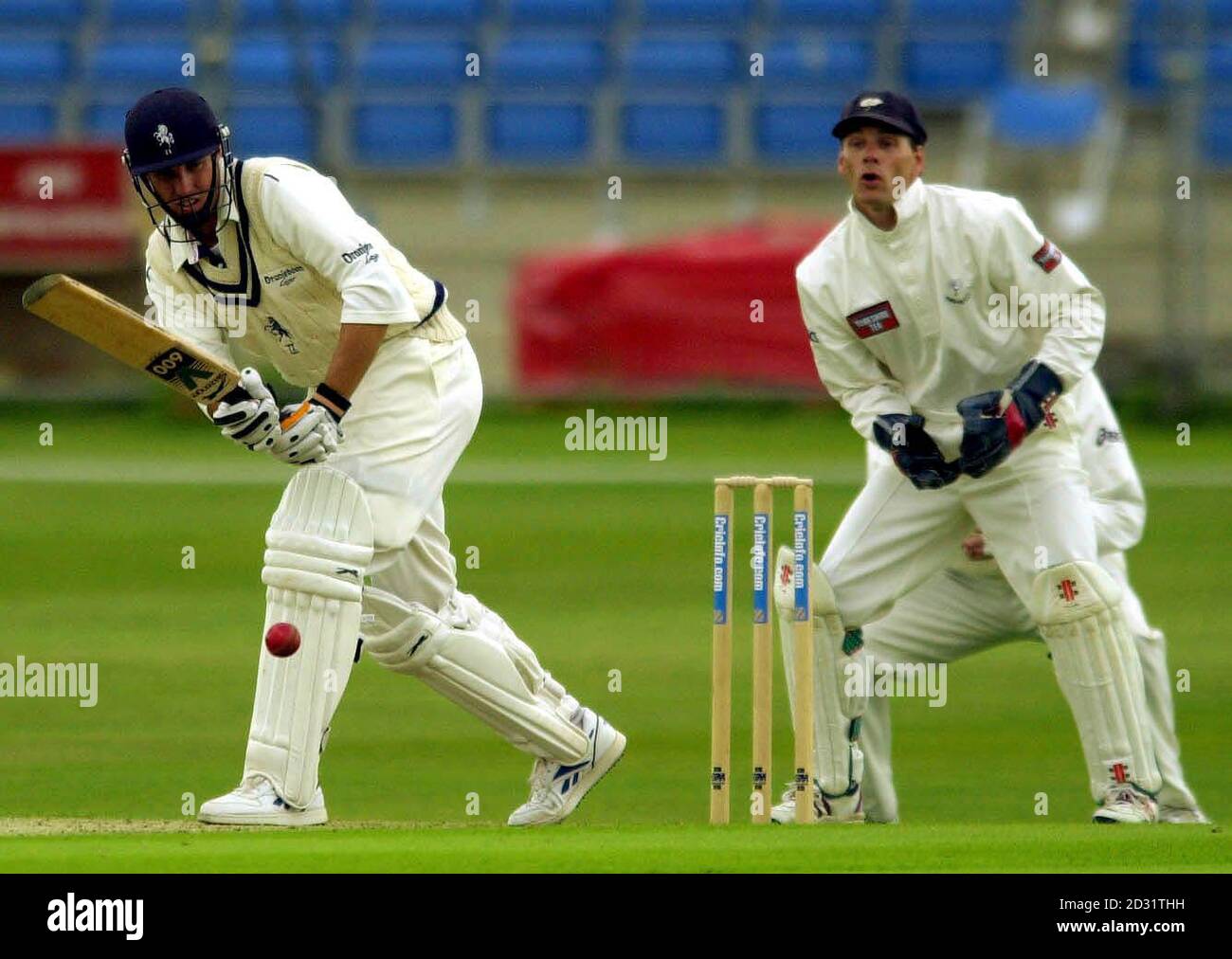 Wicketkeeper richard blakey hi-res stock photography and images - Alamy