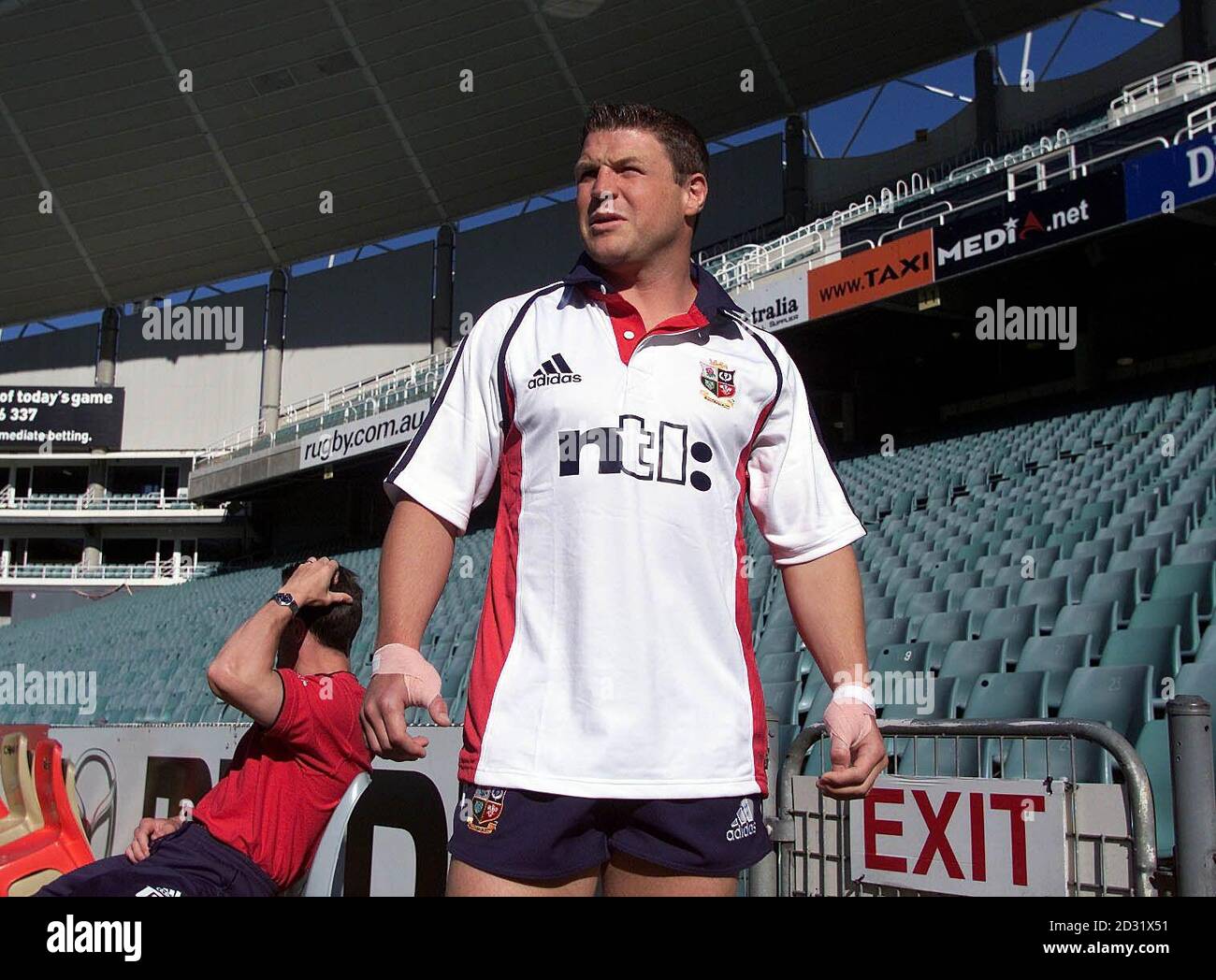 Irish lions training sydney football stadium hi-res stock photography ...