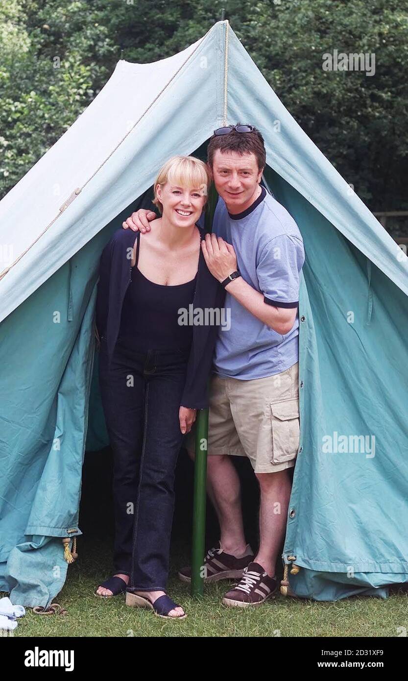 Coronation street actors Sally Whittaker, who plays Sally Webster, and ...