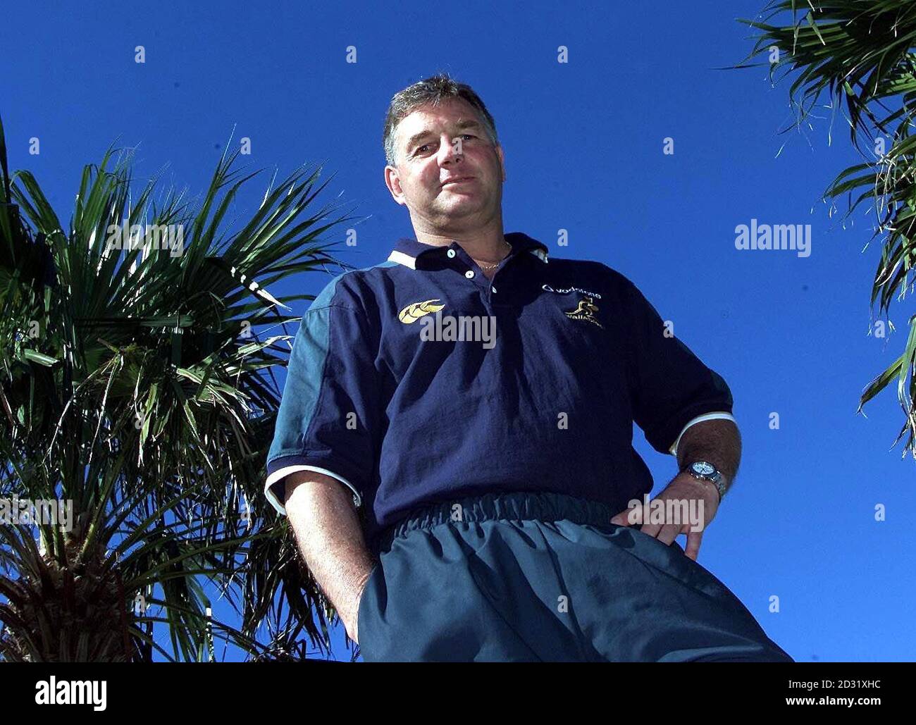 Australias head coach rod macqueen poses photographers coffs harbour hi ...