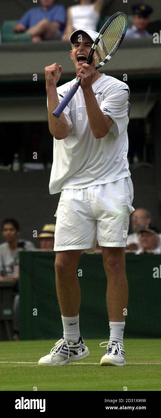 2001 wimbledon championships hi-res stock photography and images - Alamy