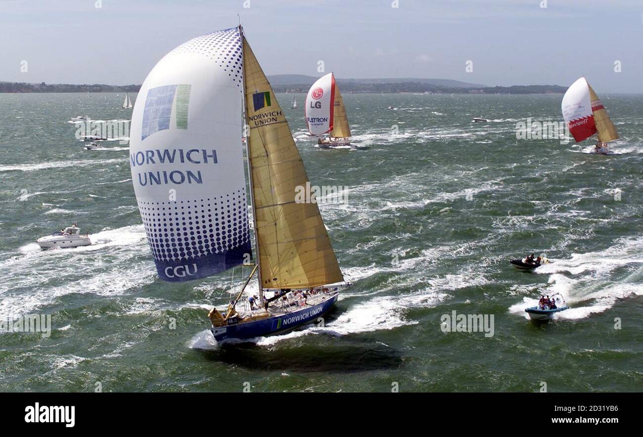 The bt global challenge fleet hi-res stock photography and images - Alamy