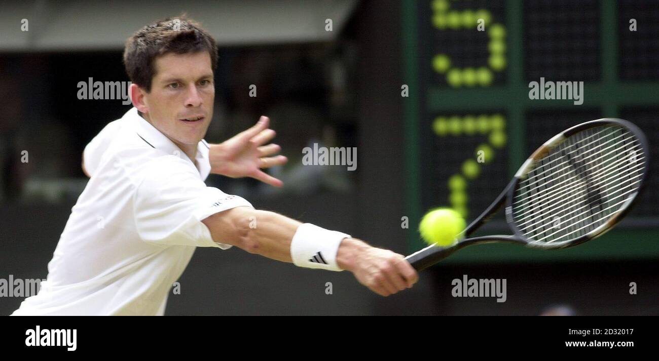Wimbledon 2001 federer hi-res stock photography and images - Alamy