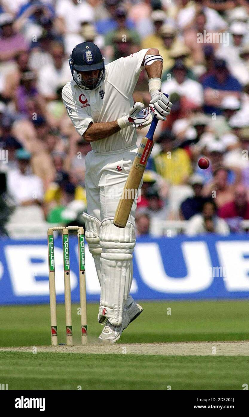 Australia's Shane Warne after dismissing England's Usman Afzaal during ...