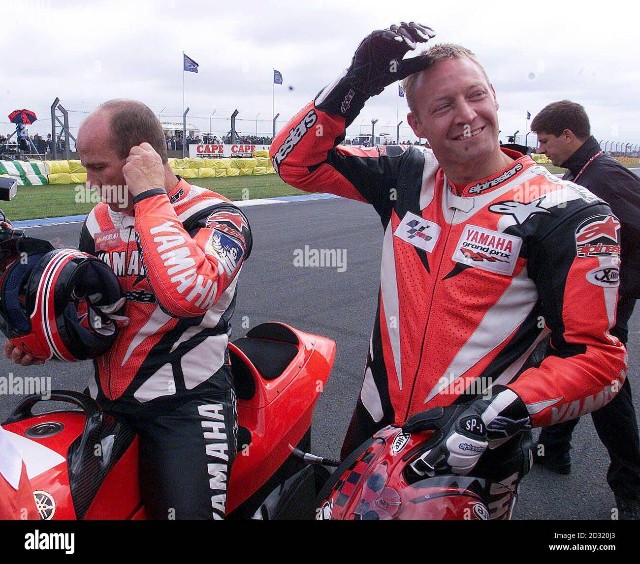 Leeds United midfielder David Batty (right) sampled one of the fastest ...
