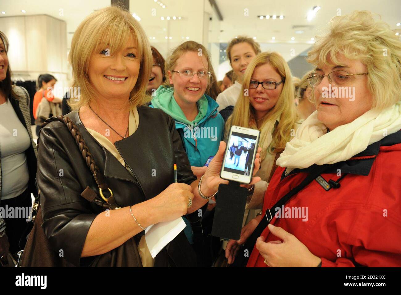 Deirdre Martin from Howth who managed to get a photo of singer Robbie ...