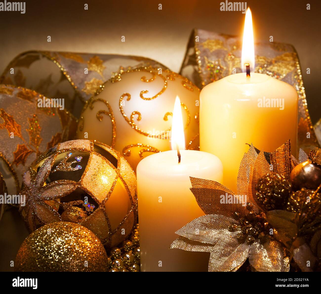 Christmas Candle Background