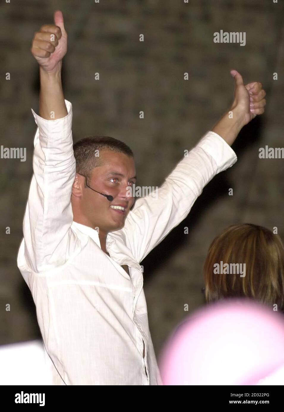 Air steward Brian Dowling, the winner of the channel 4's 'Big Brother ...