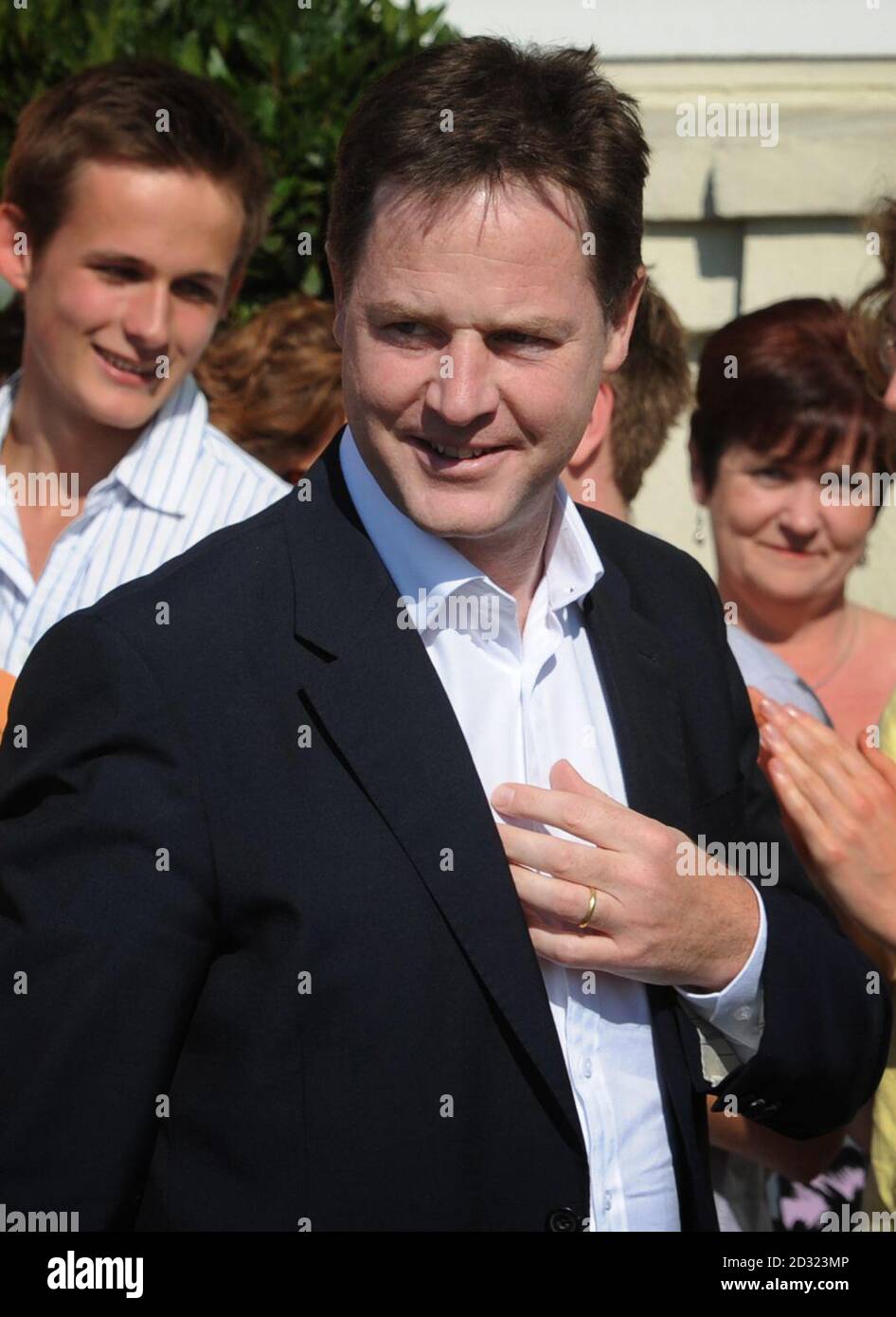 Deputy Prime Minister and leader of the Liberal Democrats Nick Clegg ...