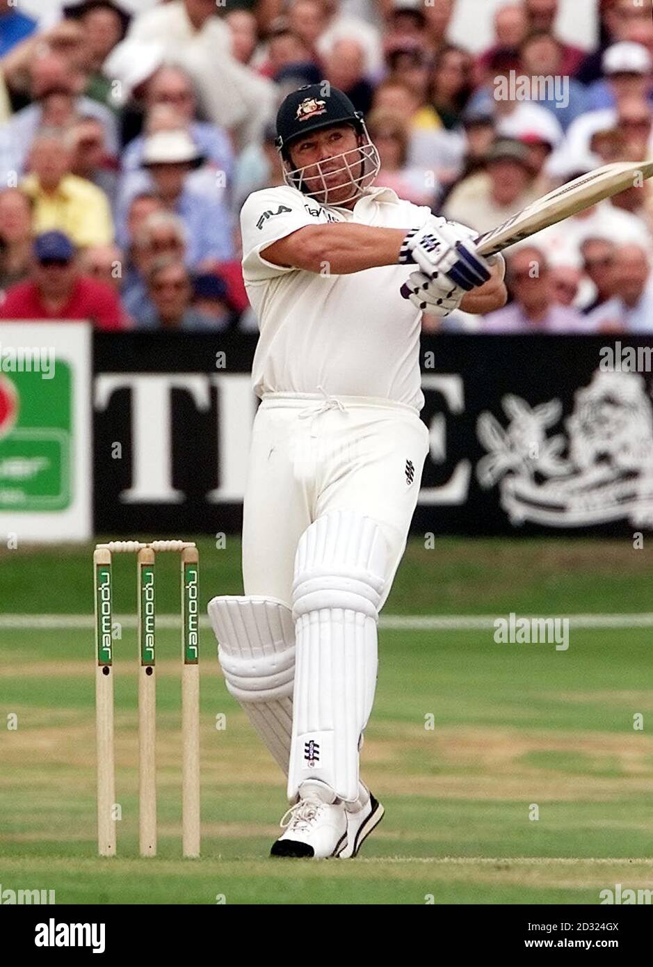 Sport cricket player action andrew caddick hi-res stock photography and ...