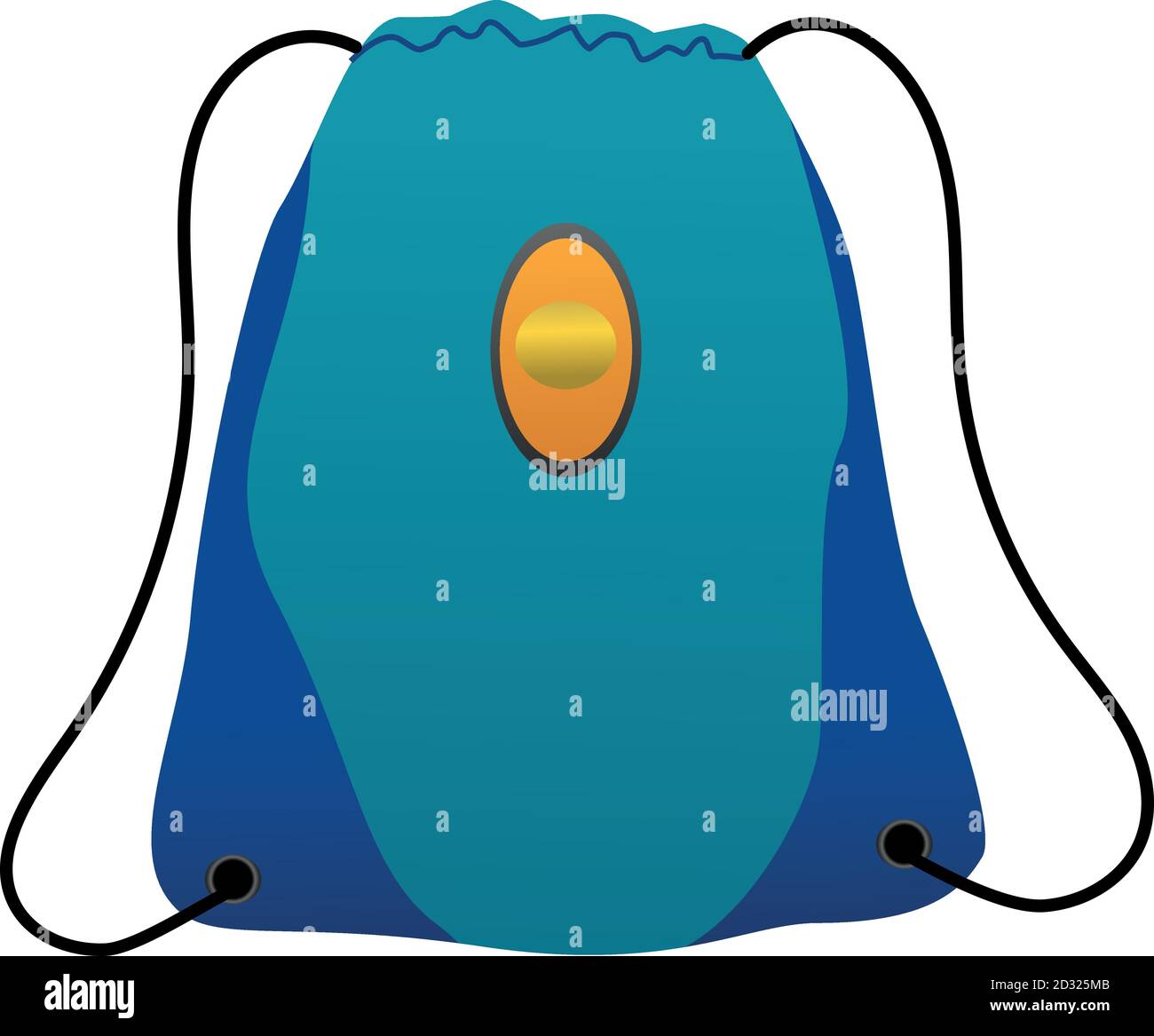 Textile backpack icon. Cartoon of textile backpack vector icon for web ...